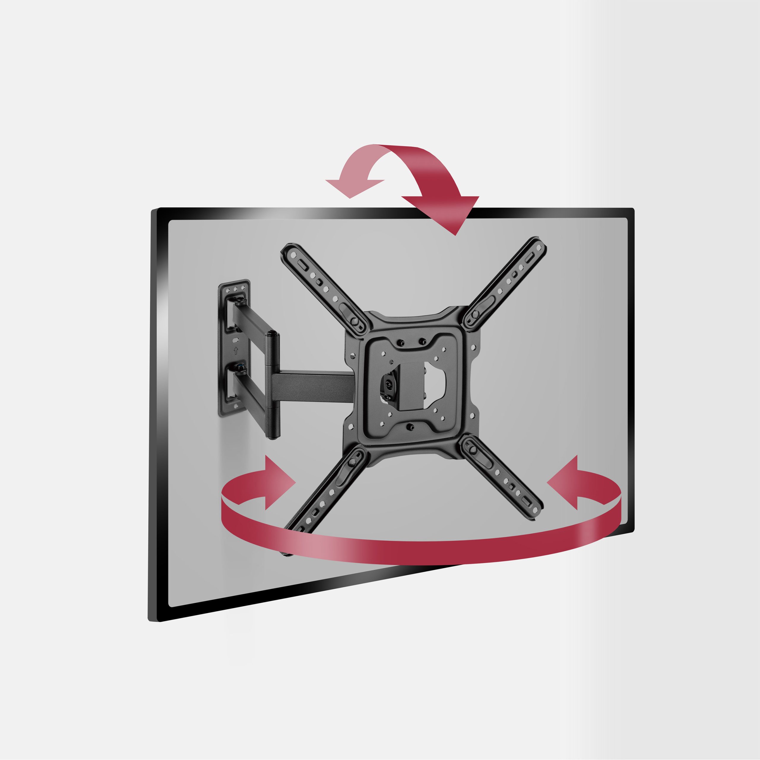 Bervin Wall Bracket Motion 32″ – 55″ – Bervin Indonesia